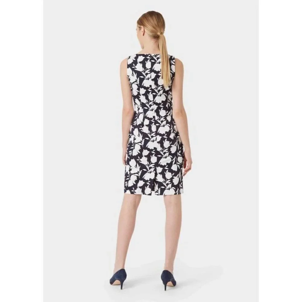 hobbs | Dresses | Hobbs London Moira Shift Dress Midnight Navy Blue ...